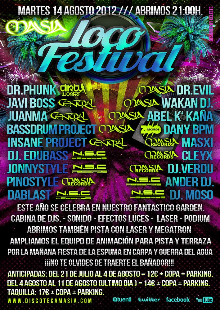 LOCO FESTIVAL 2012 | BASSDRUM PROJECT