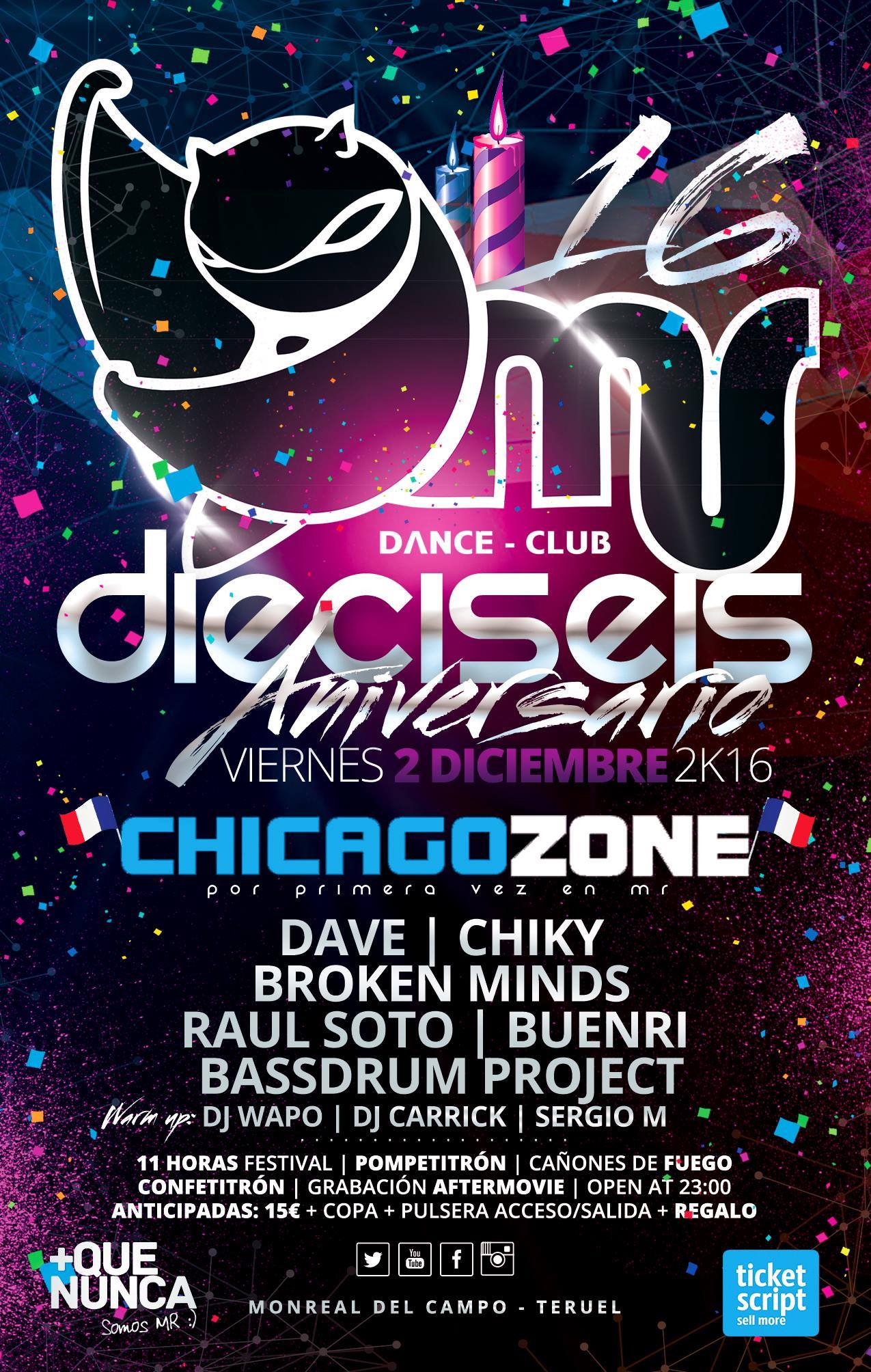 MR Dance Club 16 Aniv. | BASSDRUM PROJECT